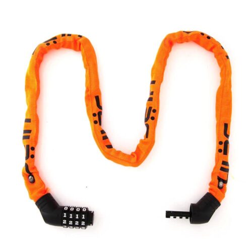 Ulac Street Fighter Chain Combo lock Orange - The Fixed Wheel